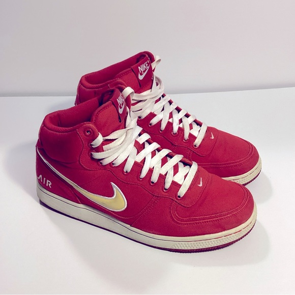 Nike | Shoes | Nike Red High Top | Poshmark